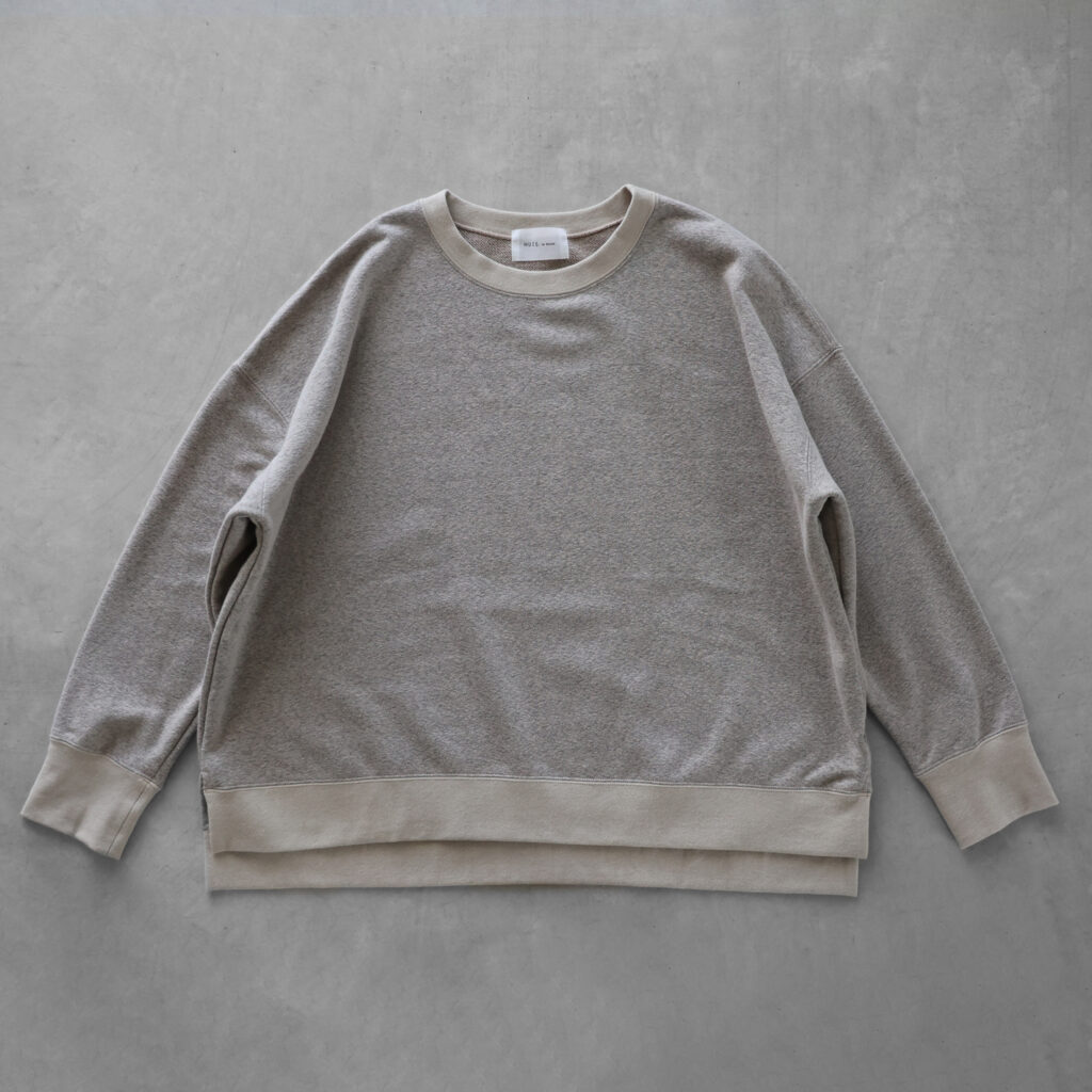 \[HUIS in house]SUVINスウェットゆるプルオーバー SW201をリリースしました／ – HUIS | 遠州織物