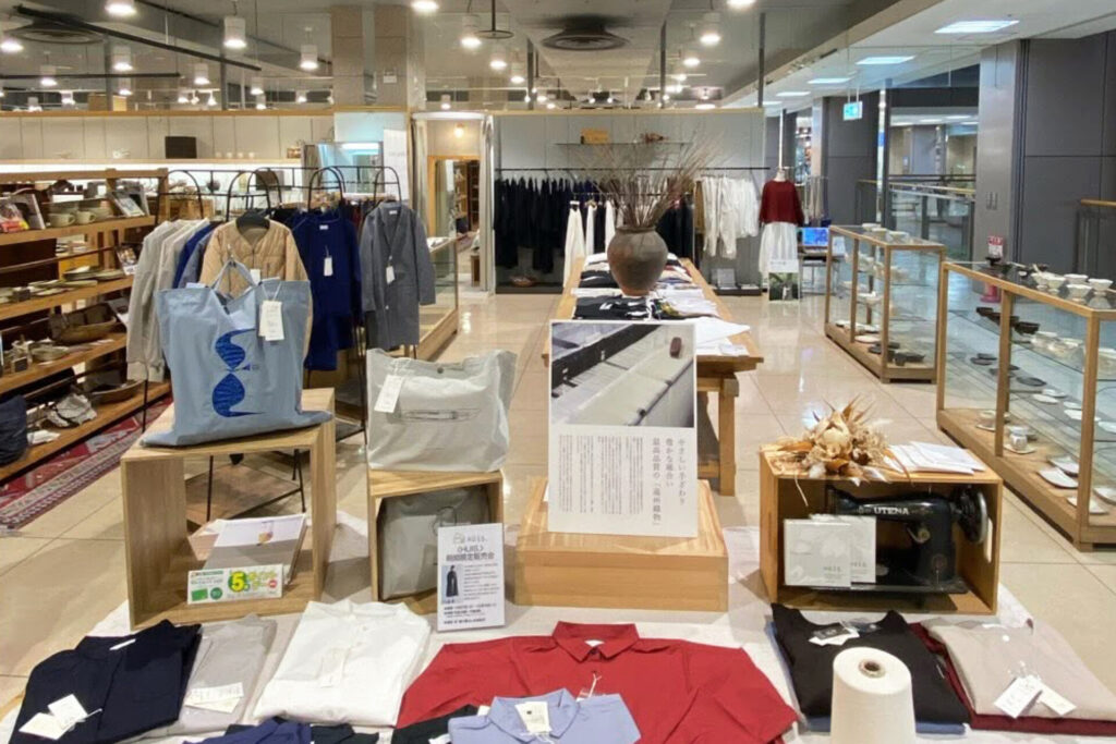 \11/26(水)〜栃木県宇都宮市「福田屋百貨店」3FでPOPUPがスタートします／ – HUIS | 遠州織物